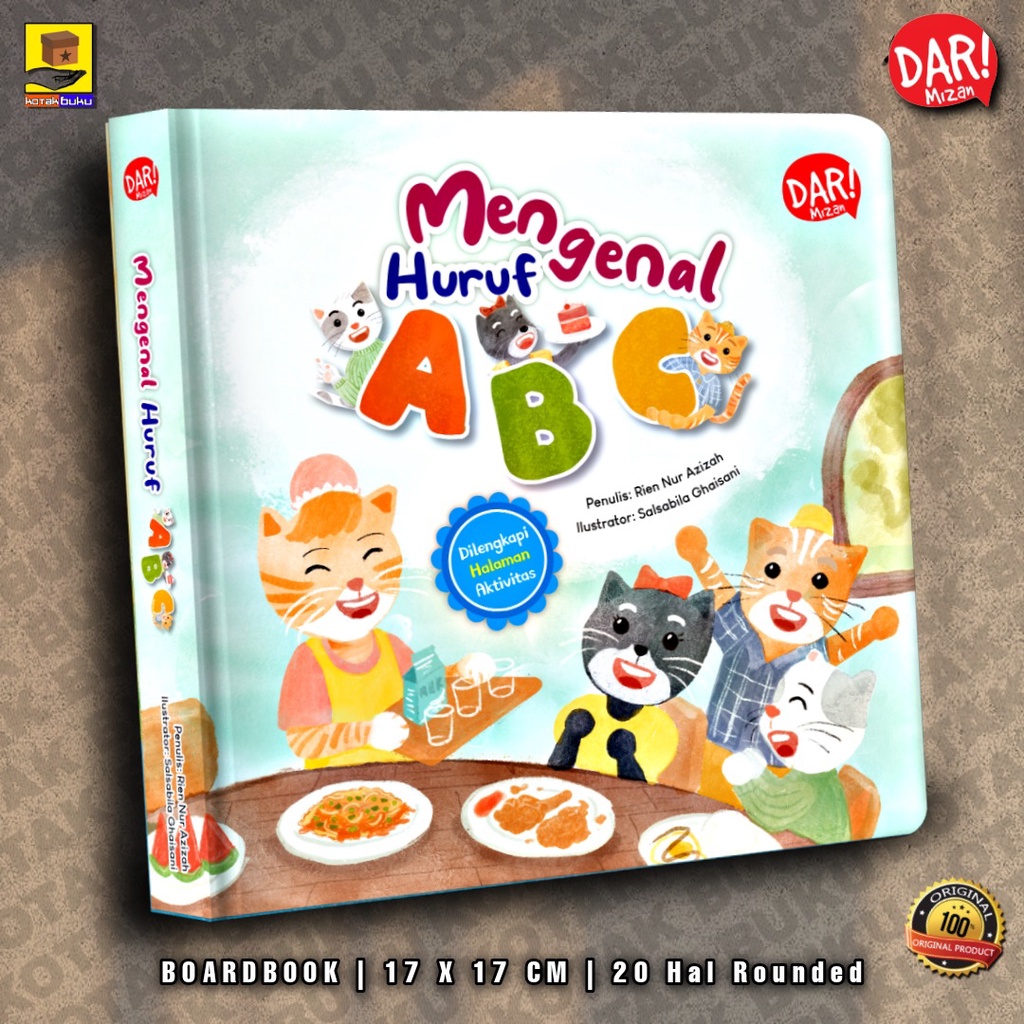 Jual Boardbook Anak / Mengenal Huruf ABC / Buku Anak / Buku Pertamaku ...