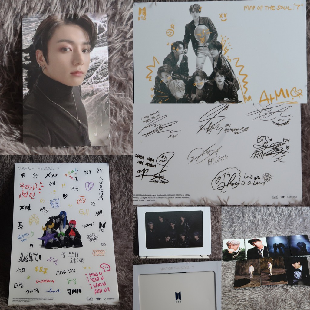 Jual [K-Pop] BTS MOTS7 Official Stuffs (photocard, postcard, sticker ...