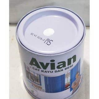 Jual Cat Besi Kayu AVIAN 200 CC Warna Putih / Super White Indonesia ...