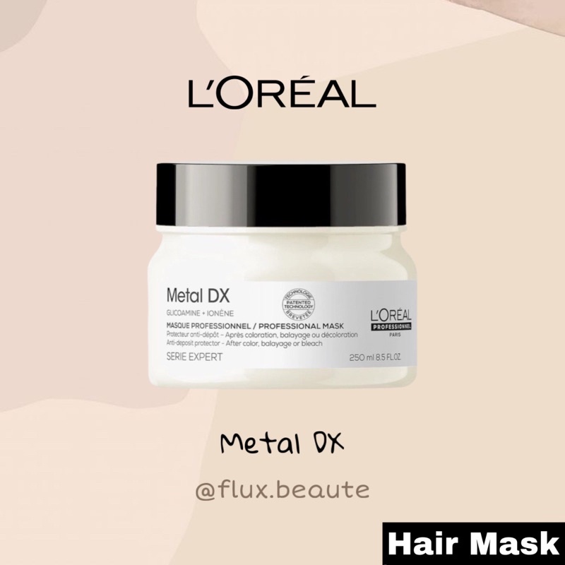 Jual Loreal Serie Expert Metal DX Mask Masker Masque 250ml | Shopee ...