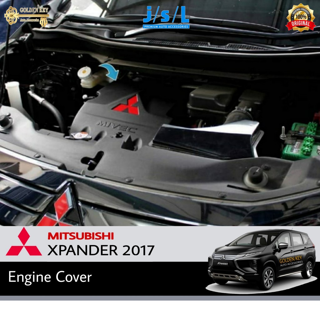 Jual JSL Engine Cover Xpander 2017 Cover Pelindung Mesin Black | Shopee ...