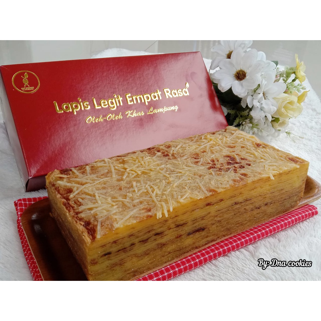 Jual Kue Lapis Legit Khas Lampung I DNA COOKIES Indonesia|Shopee Indonesia