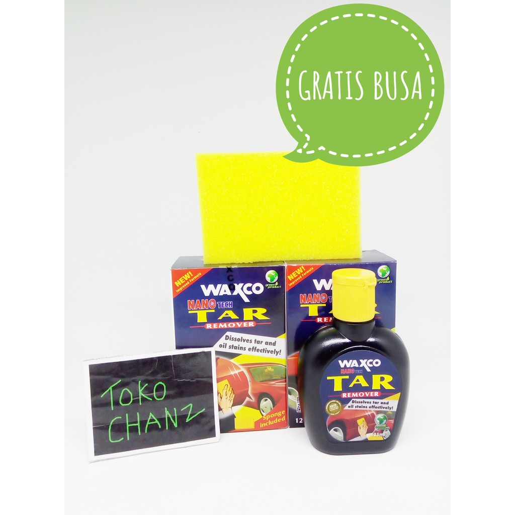 Jual WAXCO Tar Remover 125ml penghialng noda aspal getah dan kotoran ...
