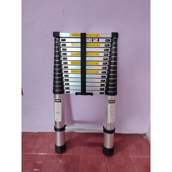 Jual Tangga teleskopik 4,4 meter telescopic indihome telkom | Shopee ...