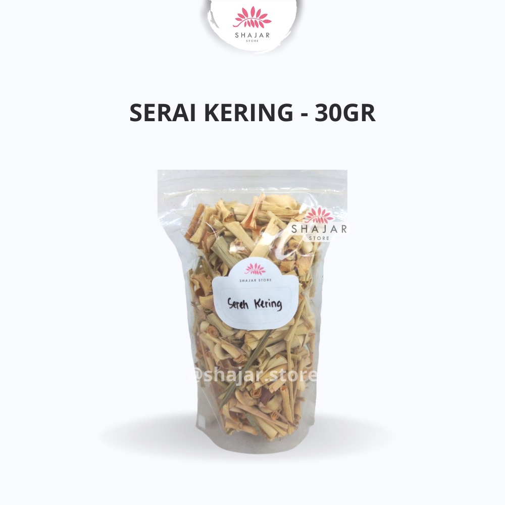 Jual TEH SERAI / SEREH / SERAI KERING TEH HERBAL ALAMI JSR 30 gram ...
