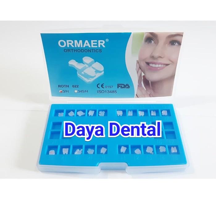 Jual Dental bracket gigi behel gigi mini ceramic bracket transparant ...