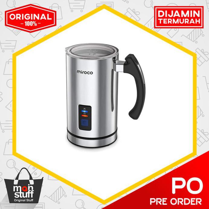 Jual Miroco Milk Frother, Electric Milk Steamer Stainless Steel - Ori ...