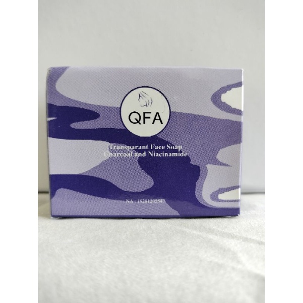 Jual Qfa Sabun Transparant Qfa Facialwash Mengandung Charcoal Dan ...