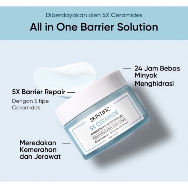 Jual skintific moisturizer (skin barier) | Shopee Indonesia