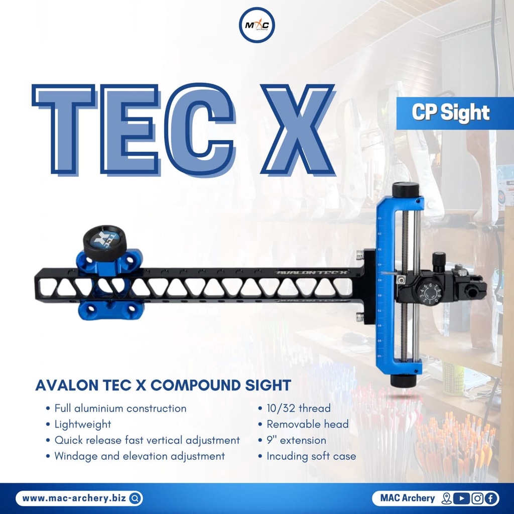 Jual Avalon Tec-X Compound sight visir busur compound | Shopee Indonesia