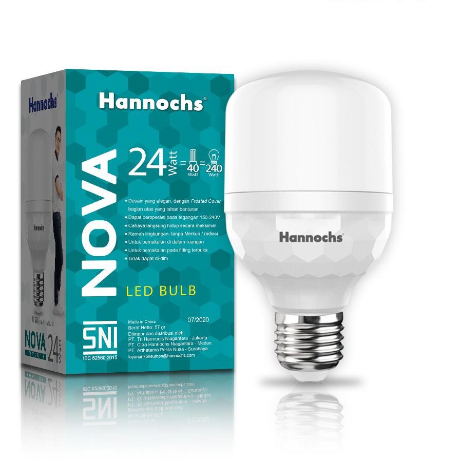 Jual Lampu LED Hanncohs Nova 24 Watt Putih | Shopee Indonesia
