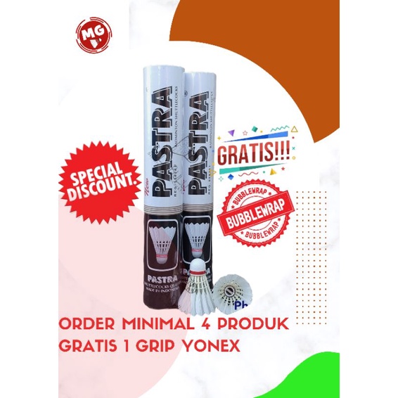 Jual SHUTTLECOCK/KOK/COCK PASTRA HITAM/PUTIH Indonesia|Shopee Indonesia