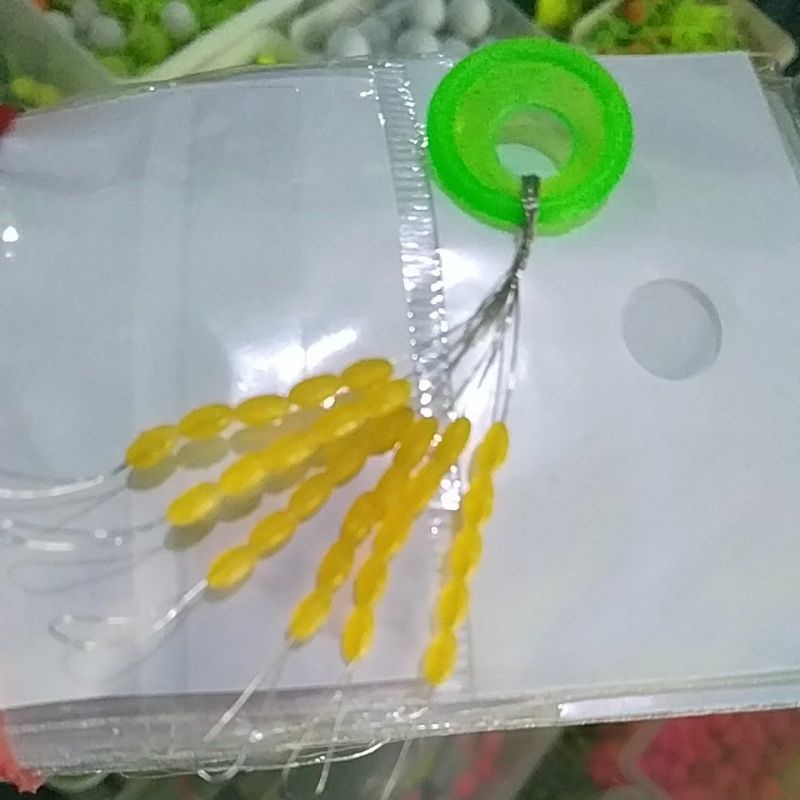 Jual stopper pelampung mancing bentuk oval warna kuning | Shopee Indonesia