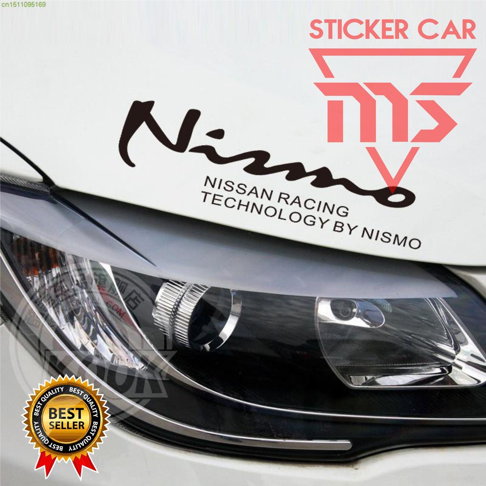 Jual STIKER STICKER MOBIL NISSAN NISMO RACING KAP UNIVERSAL NISSAN ...