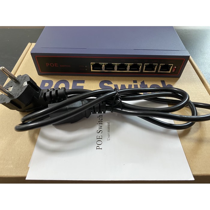 Jual SWITCH HUB POE 4 PORT / POE SWITCH 4 PORT Indonesia|Shopee Indonesia
