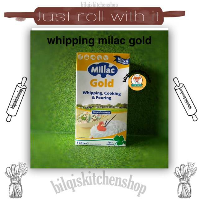 Jual Whipping cooking&pouring whipping cream milac gold 1ltr | Shopee ...