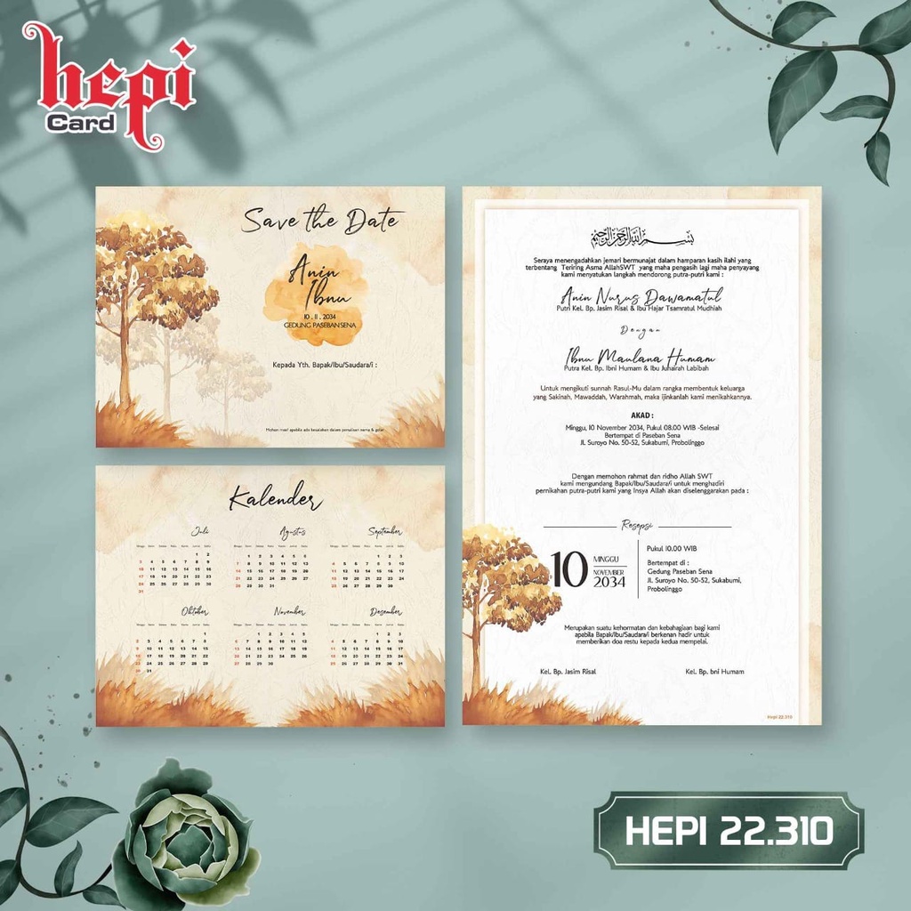 Jual Blangko Kartu Undangan Pernikahan Hepi 310 Terbaru Harga Murah | Shopee Indonesia