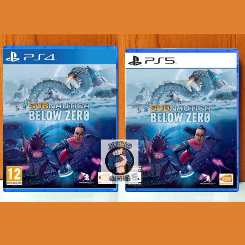 Jual Kaset Subnautica Below Zero PS4 PS5 Sub Nautica Belowzero ...