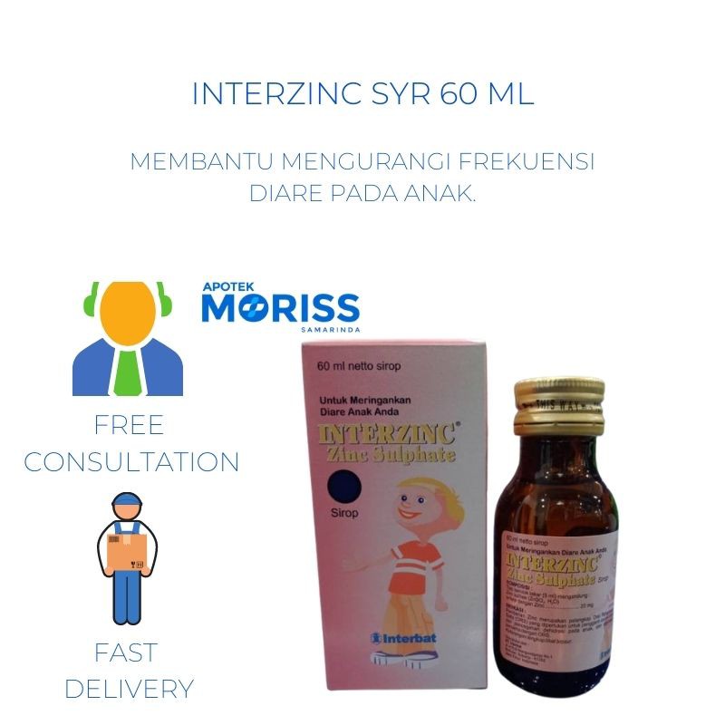Jual INTERZINC SYR 60 ML | Shopee Indonesia
