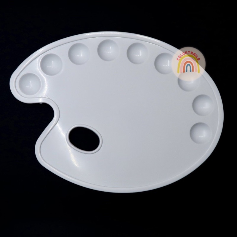 Jual Oval Paint Palette Palet Lukis | Shopee Indonesia