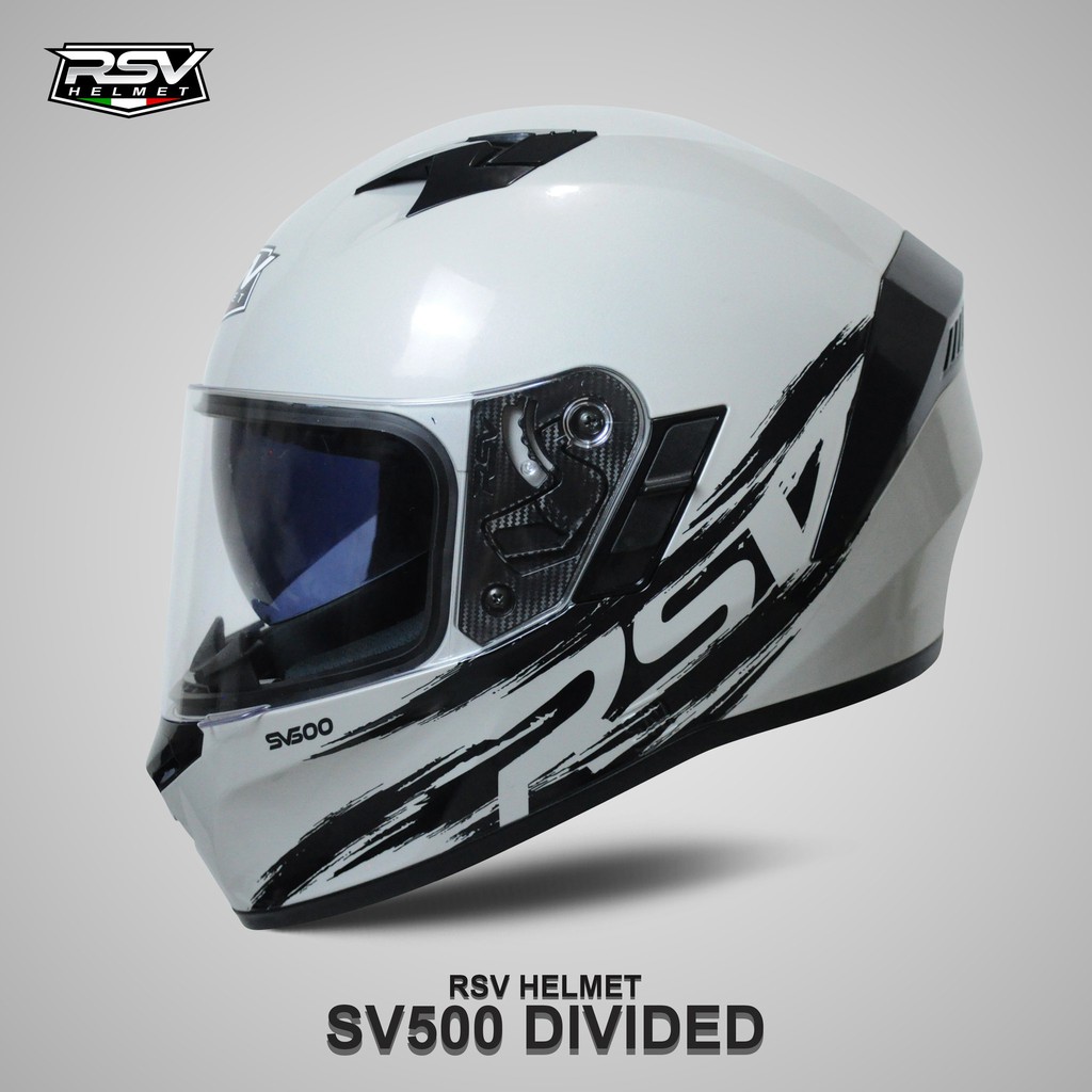 Jual HELM RSV SV500 DIVIDED DOUBLE VISOR / HELM FULL FACE / HELM RSV ...