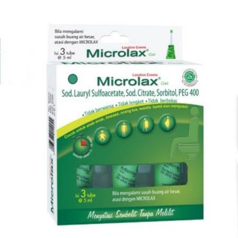 Jual Microlax Gel isi 3 Tub original | Shopee Indonesia