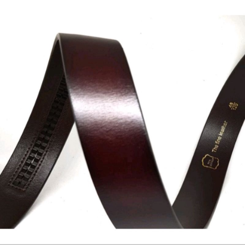 Jual Tali Ikat Pinggang Gesper Sabuk Model Rel Kulit Asli Premium ...