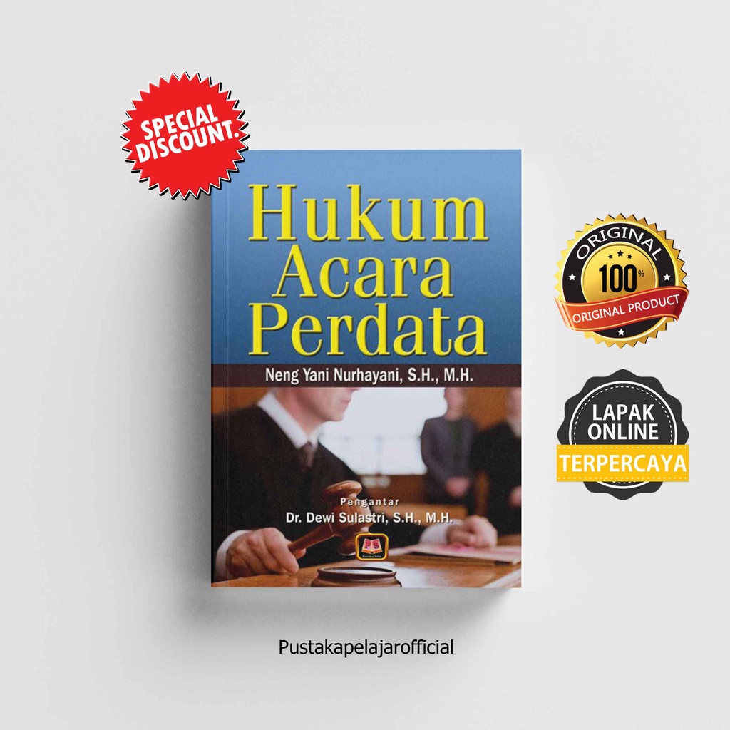 Jual HUKUM ACARA PERDATA - NENG YANI NURHAYANI - PUSTAKA SETIA Indonesia|Shopee Indonesia