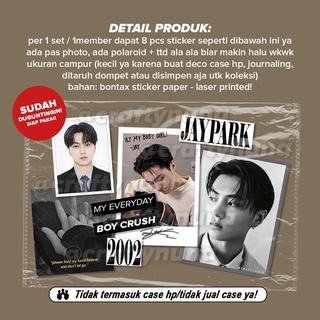 Jual BARU! ENHYPEN BOY CRUSH AESTHETIC STICKER SET DECO CASE HP STIKER ...
