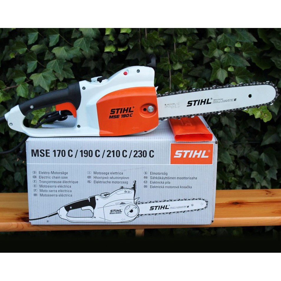 Jual Mesin Senso Chain Saw Electric Stihl MSE-170C-BQ 14 Inch ORIGINAL | Shopee Indonesia