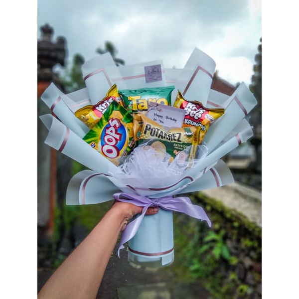 Jual BUKET SNACK MURAH (WAJIB C/O BESERTA PACKING) | Shopee Indonesia