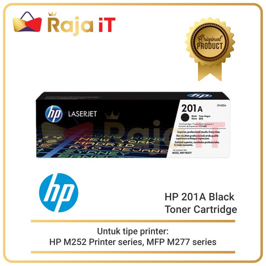 Jual HP Toner 201A Black Original Laser 201 A Cartridge Laserjet ...