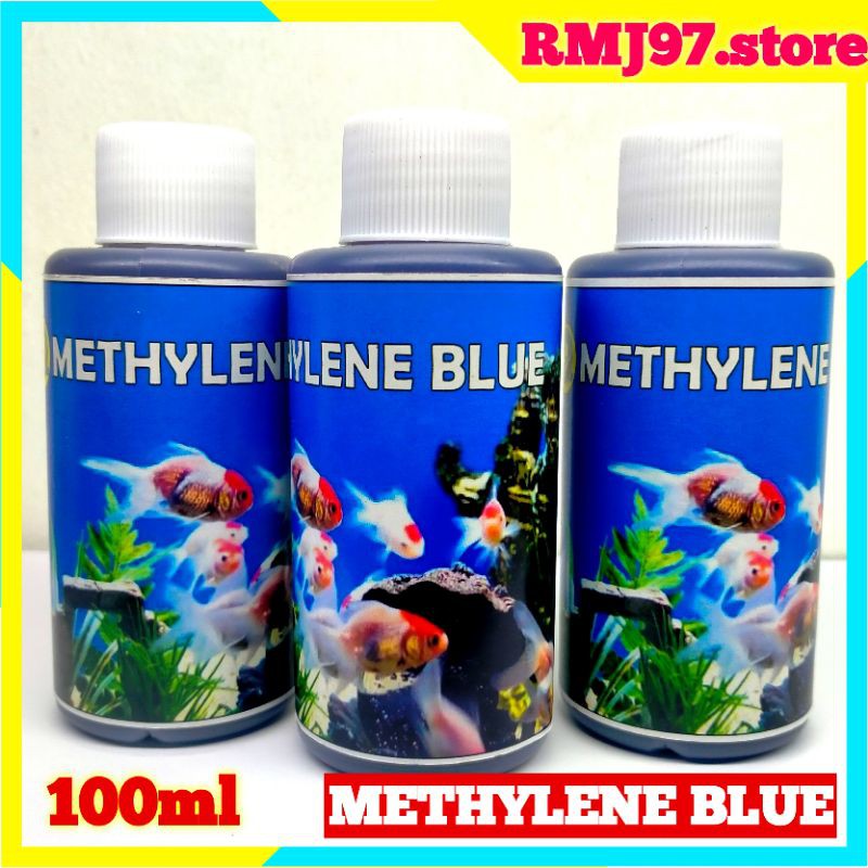 Jual METHYLENE BLUE 100ML / OBAT BIRU / OBAT UNTUK SEMUA JENIS IKAN HIAS / OBAT IKAN CUPANG ...