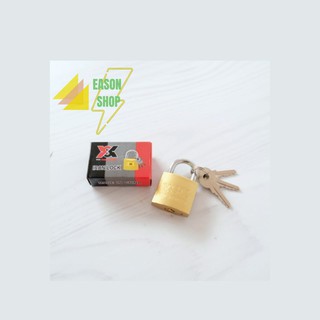 Jual Gembok Koper Kuning Kecil 20mm / Gembok Kuning / Gembok Koper 20mm ...