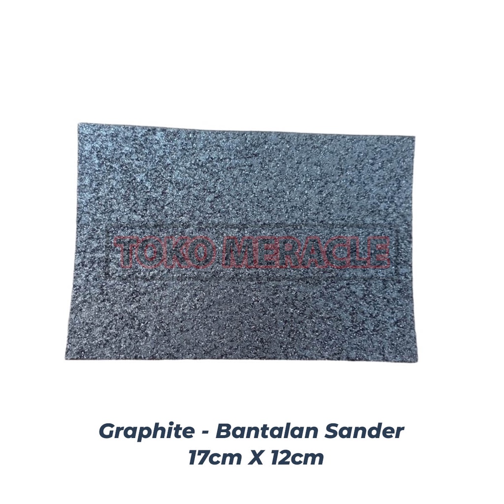 Jual Graphite Lembaran - Alas Amplas Sander Grafit 17cm X 12cm | Shopee Indonesia