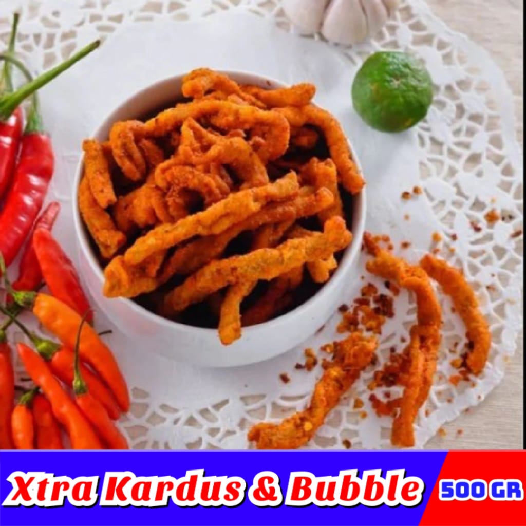 Jual Kripik Usus Crispy 500gr Balado / Keripik Usus Original - Jajanan ...