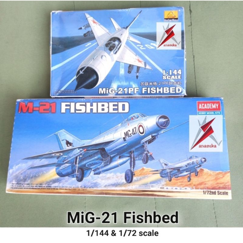 Jual Pesawat MiG-21 Fishbed Model Kit Miniatur Puzzle Rakit | Shopee ...