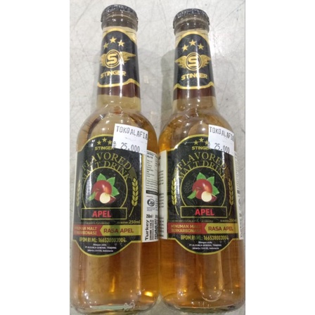 Jual Minuman Turkey Malt Berkarbonasi Rasa Apel Stinger 250ml | Shopee ...