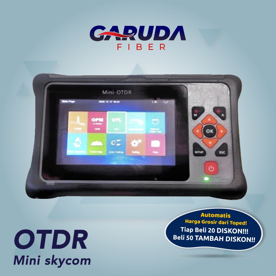 Jual GARUDA Optical Time Domain Reflectometer (OTDR) SKYCOM (MINI ...