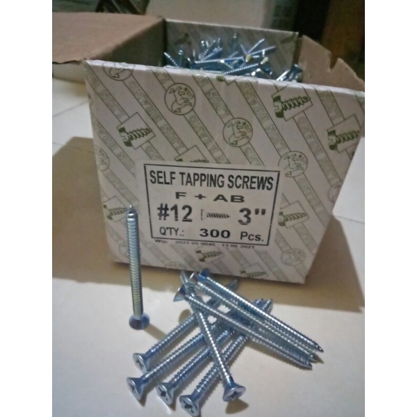 Jual scruptappingjfkepalarata#scruptappingjfukuran12*3#scrupaluminium# ...