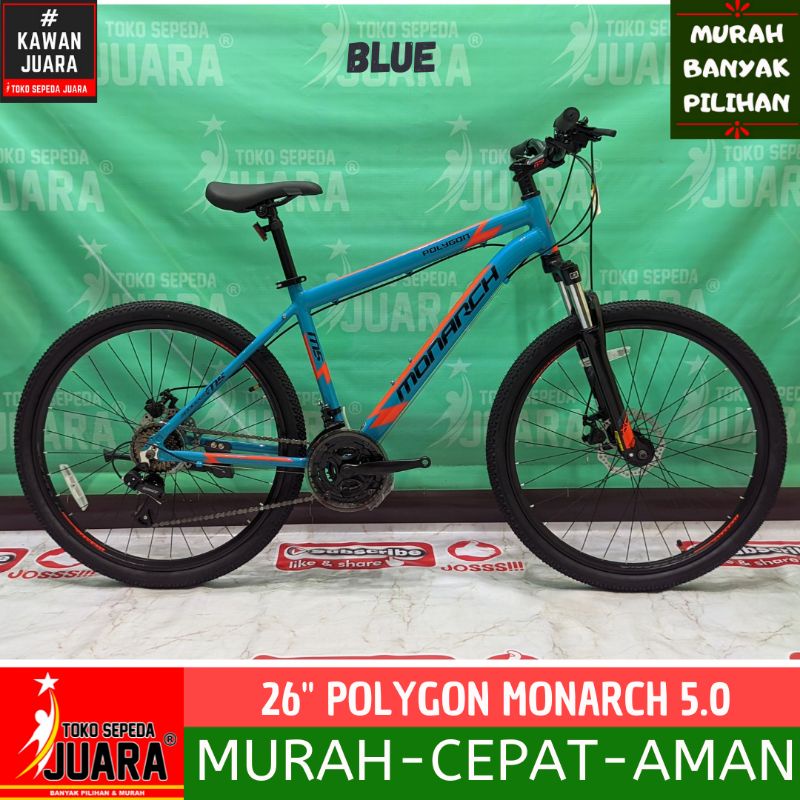 Jual SEPEDA GUNUNG POLYGON MONARCH 5.0 MTB 26 INCH ALLOY M5 | Shopee ...