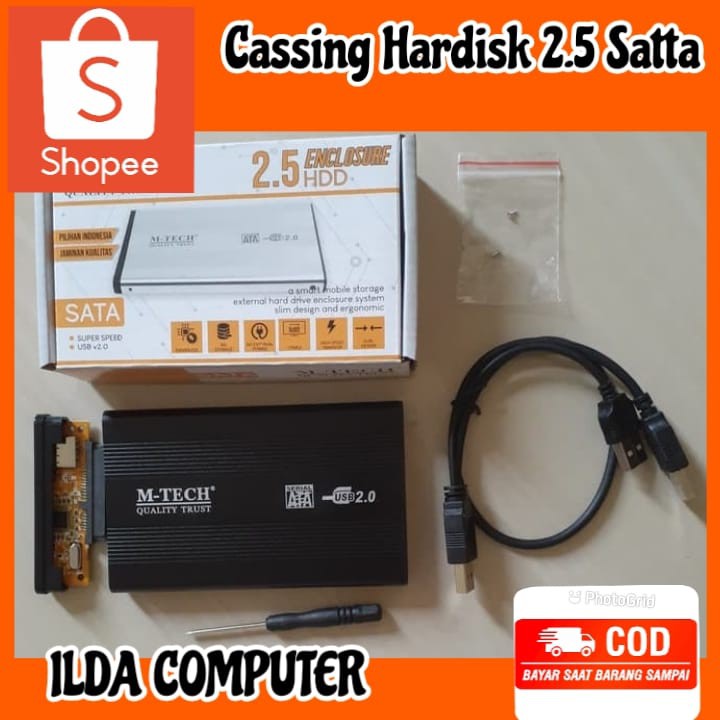 Jual M-TECH Casing HDD 2.5" SATA USB 2.0 EXTERNAL CASE | Shopee Indonesia