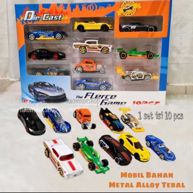 Jual Mainan mobil diecast Alloy Isi 10 PCS Diecast ALAT BERAT MAINAN ...