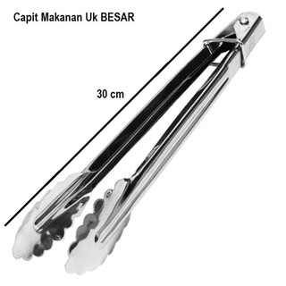 Jual PENCAPIT MAKANAN UKURAN BESAR STAINLESS STELL | Shopee Indonesia