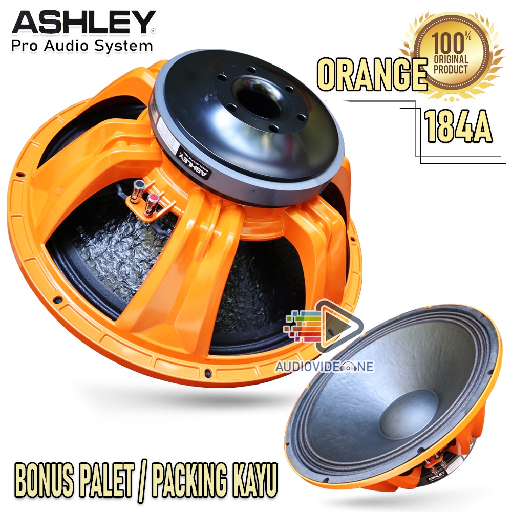Jual Speaker Ashley Orange 184A Spiker Komponen Subwoofer 18 Inch ...