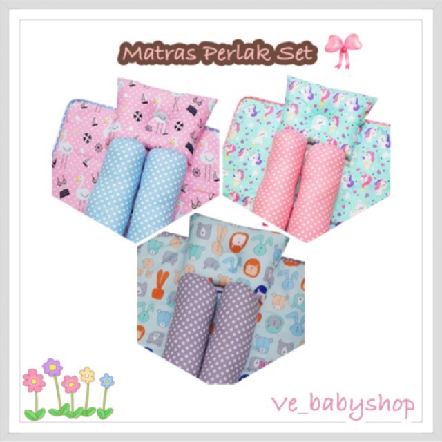Jual TERMURAH !! Matras perlak set bayi / baby bedding set / perlak ...