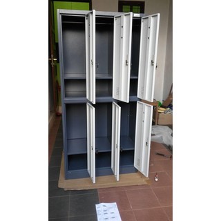 Jual loker besi 6 pintu - Locker besi EL-6 - Loker Sepatu Besi | Shopee ...
