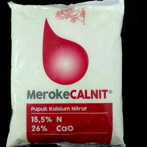 Jual Meroke Calnit Pupuk Kalsium Nitrat Kemasan Utuh 1 kg | Shopee ...