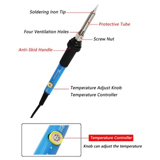Jual ALAT MESIN TIMAH SOLDER TANGAN SOLDERING LAS IRON PATRI LISTRIK ELEKTRIK TOOL 60 WATT ...