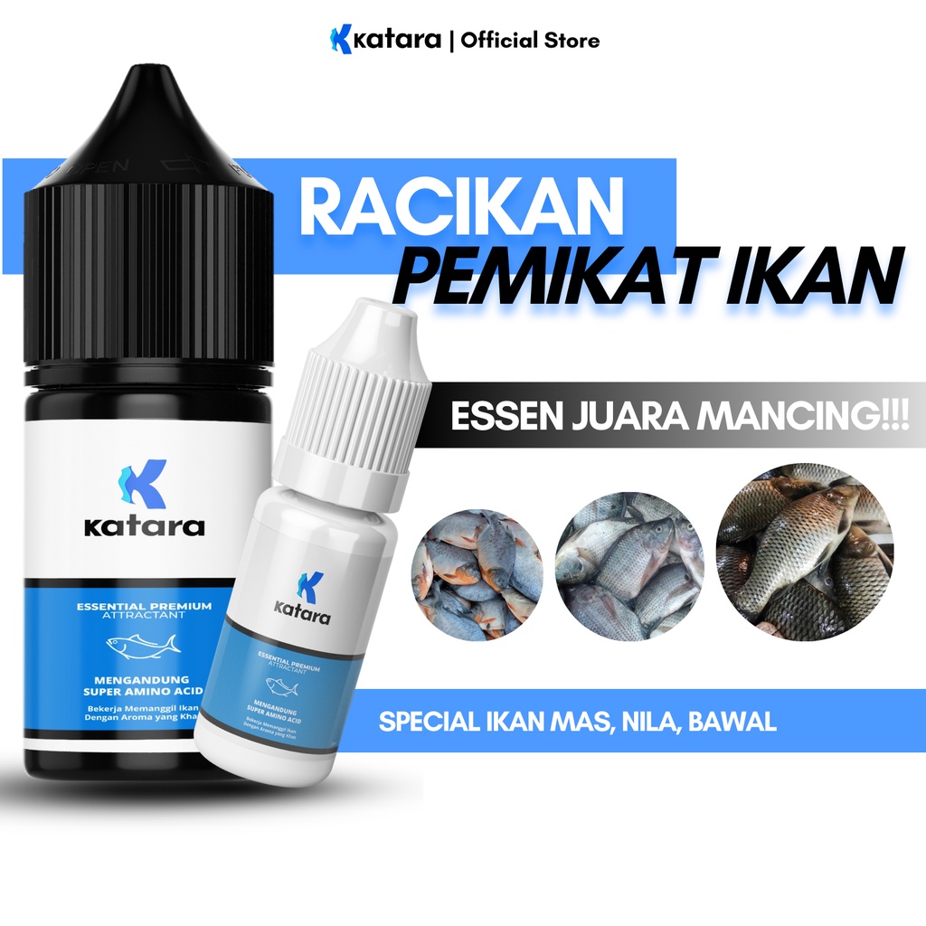 Jual KATARA Essen Ikan Mas Esen Lomba Mancing Super Galak Oplosan Babon Rame Galatama Paling ...